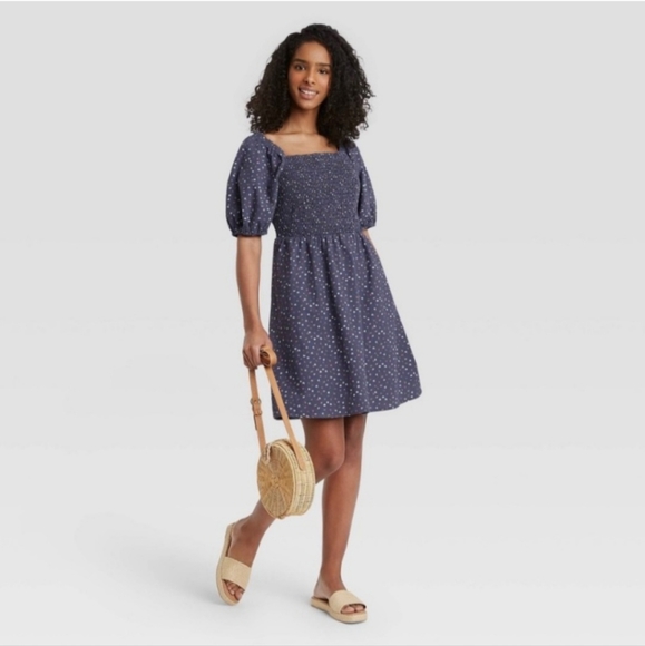 Universal Thread | Dresses | Universal Thread Womens Micro Floral Mini ...